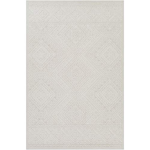 Artistic Weavers Ivor Outdoor Textured Area Rug,5'3" x 7'3",Cream