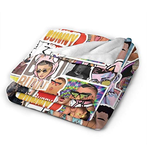 Sinorama Lightweight Luxury Throw Blanket Fannel Fleece Microfiber Plush Bed Blanket Super Soft Reserviber Blanket for All Season Bed Couch Sofa 3D Print Design 50×40 in