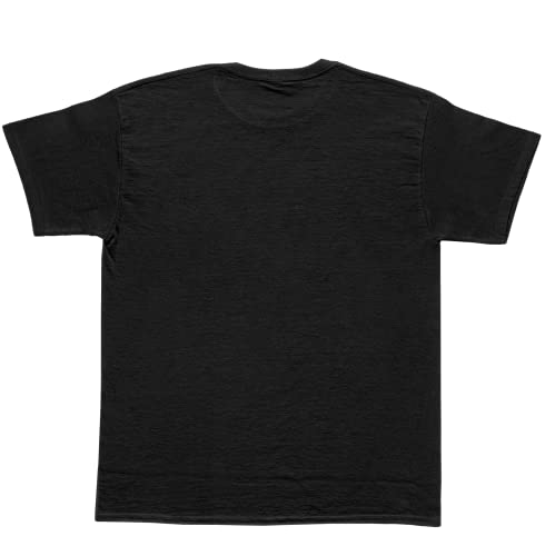 Machine Gun Kelly Men's Standard MGK Born with Horns Unisex T-Shirt, Black, X-Large