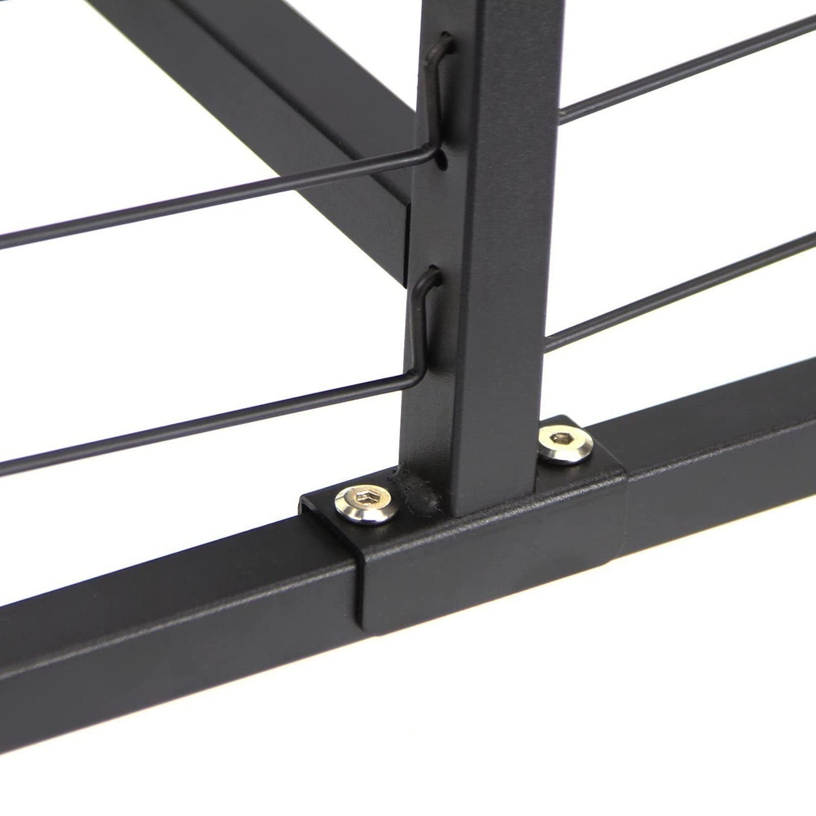 JIAHESHYP Art Drying Rack for Artist Painting Panels, A3 Paper & Prints, Metal Steel Double Sided 50 Wire Shelves Drying Rack Artwork Organizer for Classroom, Art Studios and Home Use, Black