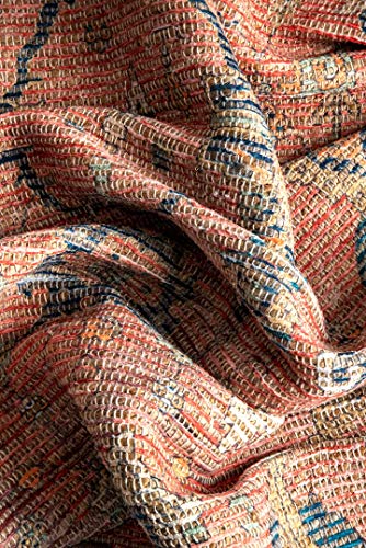 nuLOOM Sonja Flatweave Jute Area Rug, 3' x 5', Multi