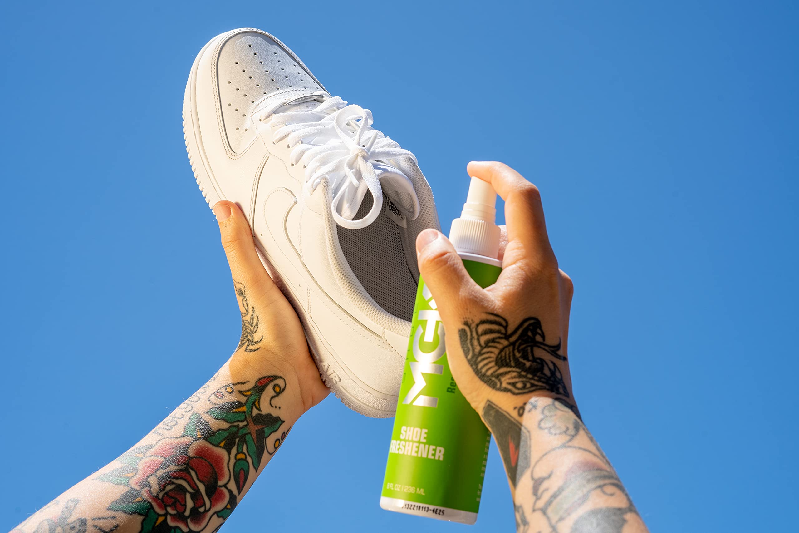 Shoe MGK Shoe Freshener - Deodorizer Eliminates Odors from Smelly Sneakers, Athletic, Work Shoes