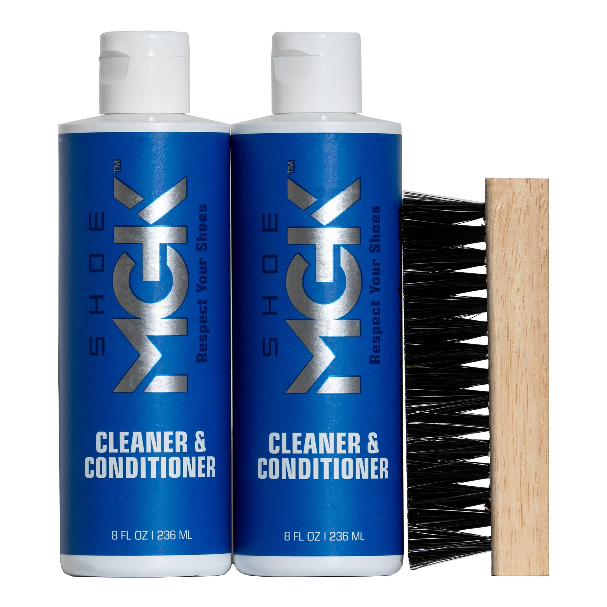 Shoe MGK Double Pack XL - Shoe Cleaning Kit Bundle for White, Athletic, and Leather Shoes