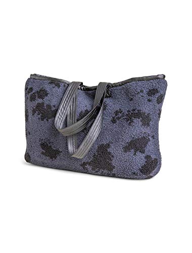 Barefoot Dreams Cozychic Tote, Tote Style Purse for Women, Magnetic snap Pocket Handbag, Women Totes, Indigo Atlas