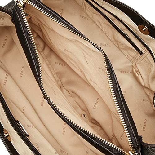 GUESS womens Satchel, Satchel Shoulder Bag, Chestnut Multi, One Size US