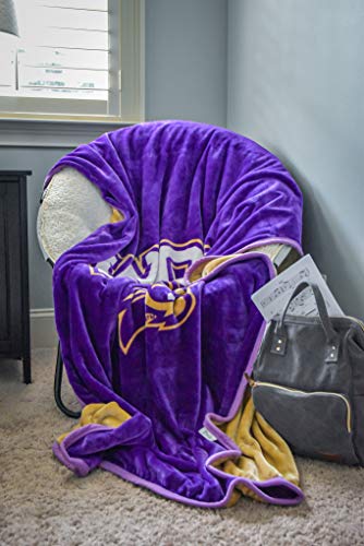 Dormitory 101 Western Carolina University WCU Catamount Premium Quality Plush Fleece Blanket Throw - X Large 60"X80". Fits Queen or Twin XL. Great Gifts!