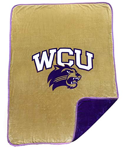 Dormitory 101 Western Carolina University WCU Catamount Premium Quality Plush Fleece Blanket Throw - X Large 60"X80". Fits Queen or Twin XL. Great Gifts!