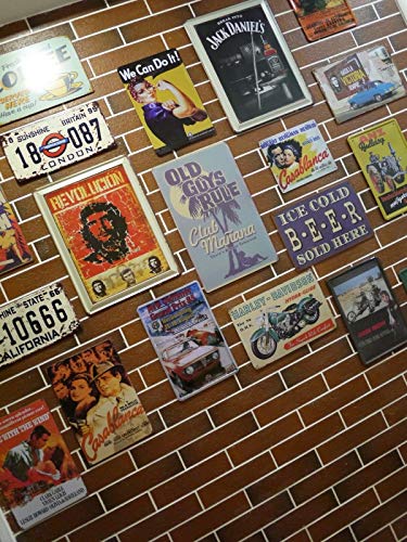 Pozino Game Sign Light Tin Sign Pac Black Arcade Video Game Room Wall Decor Game Room tin Signs 8x12 inch