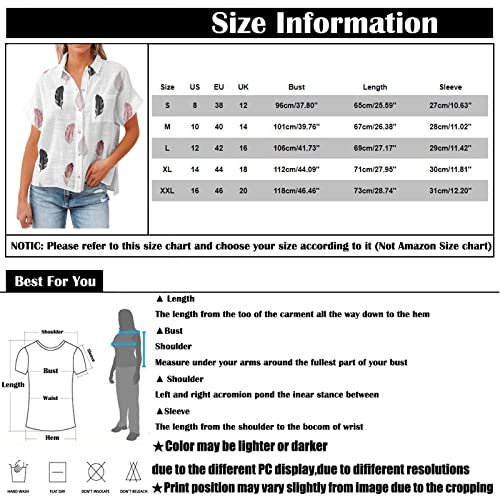 Plus Size Tops Women Short Sleeve Raglan Gradient Shirt Button Flowy Y2k Open Front Top Pleated Pocket Collar Blouse Leather Tops for Women Sexy Long Sleeve Gym Tops