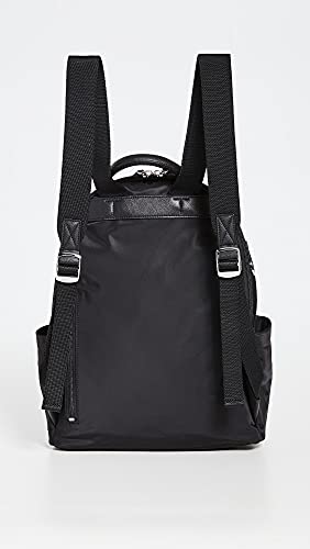 Tory Burch Women's Virginia Zip Backpack, Black, One Size