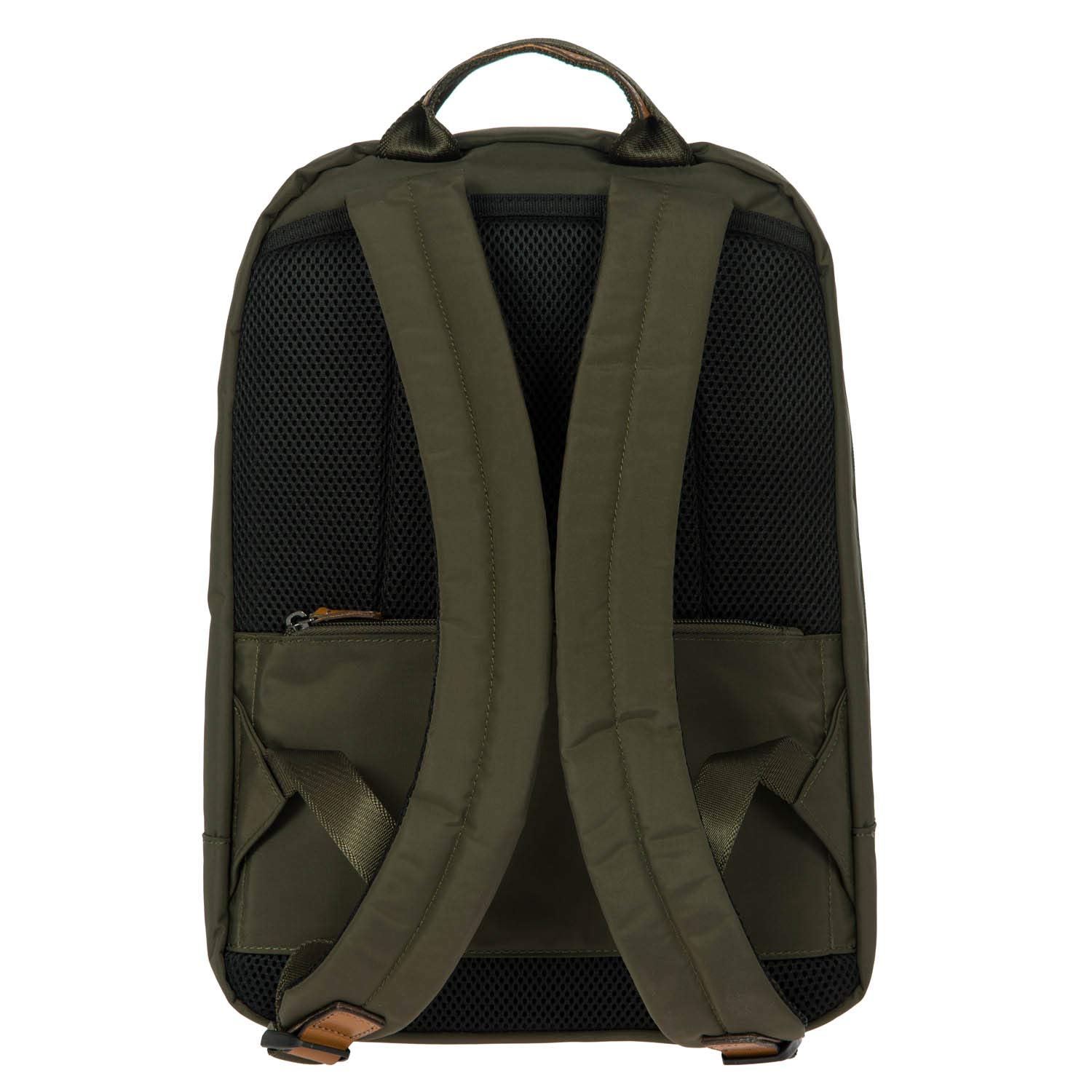 Bric's X-Travel Metro Backpack - 15 Inch - Travel Backpack for Women and Men - Designer Bag with Large Pockets - Olive