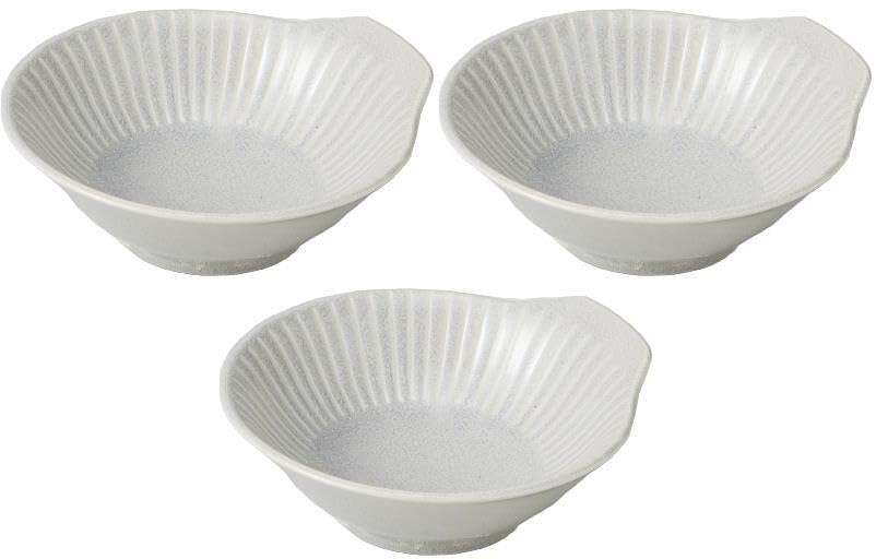 セトモノホンポ(Setomonohonpo) Set of 3 Tokusa Gray Lightweight Drinking [5.4 x 5.1 x 1.9 inches (13.8 x 13 x 4.7 cm) | Drinking Water