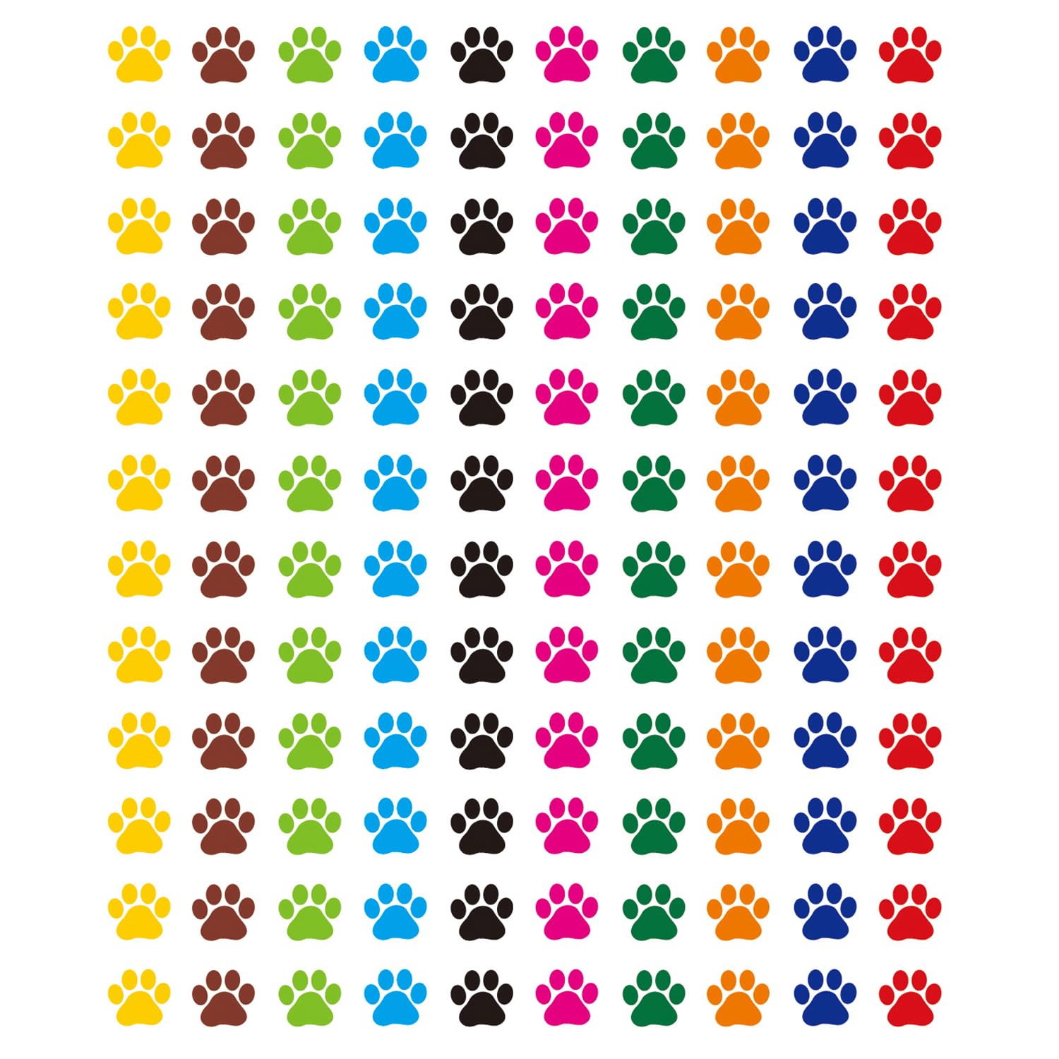 REGELETO Smile Face Stickers for Kids School Reward Behavior Chart with 6000 Pieces in 10 Colors, 3/8 Inch in Diameter Kids Student Planner for Kindergarten or Early Learning (50 Sheets)