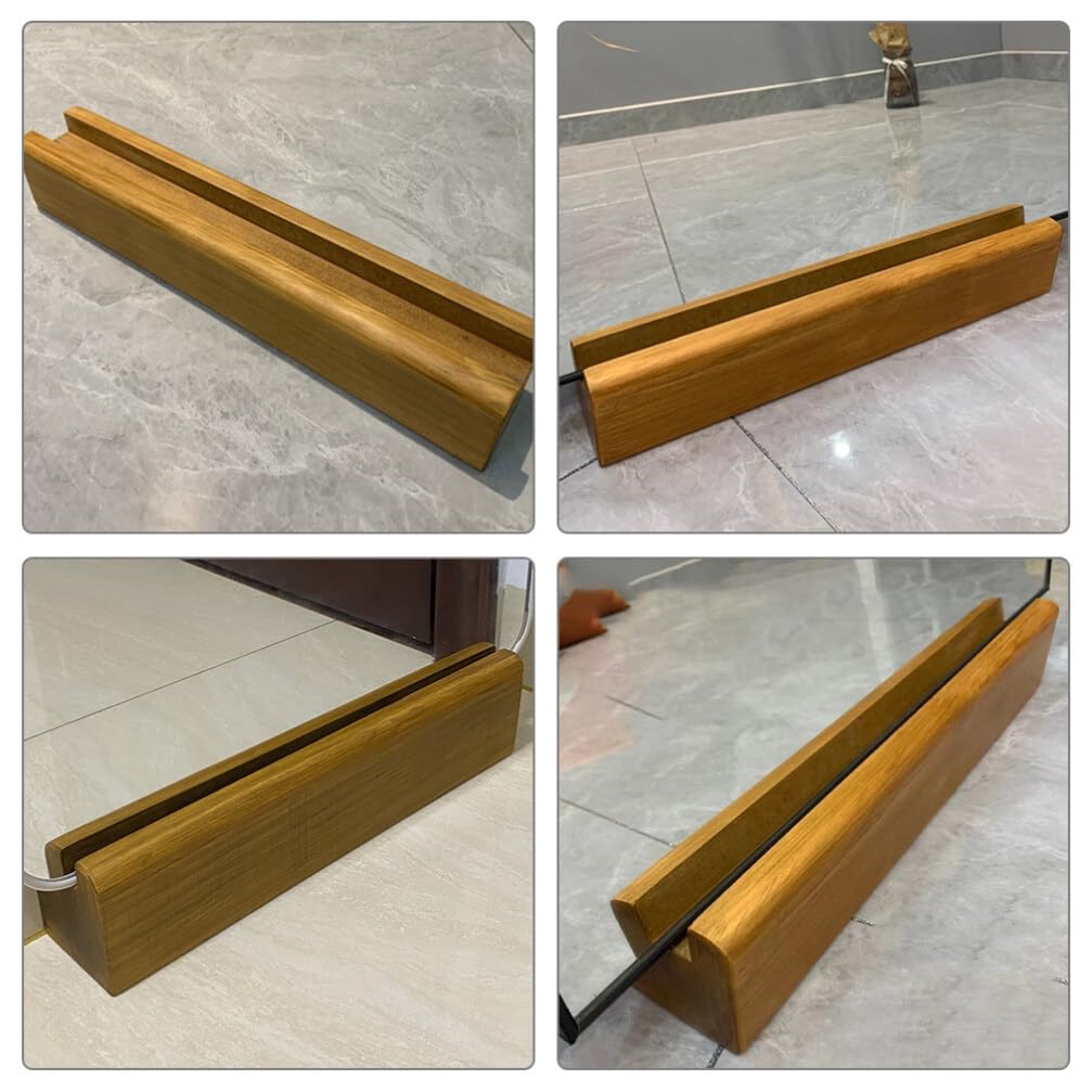 OSALADI Full Body Mirror Stand Wooden Artwork Rack Full Length Mirror Holder Wood Display Mount Display Support Base Floor Mirror Bracket