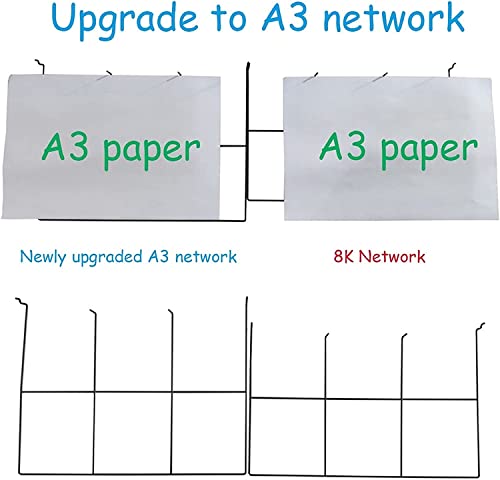 Art Drying Rack, 35 Tier Mobile Art Drying Rack with Wire Rack for Artwork, Ideal for Schools and Art Clubs, Drying and Printing Racks