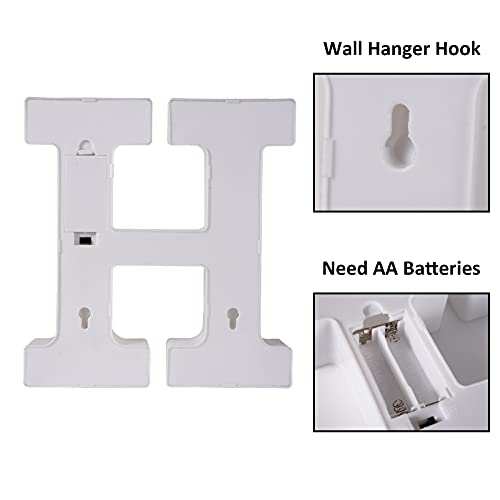 Brightdeco 155 Bulbs Light Up Happy Birthday Sign LED Marquee Letter Sign Anniversary Party Night Lamp Banquet Props