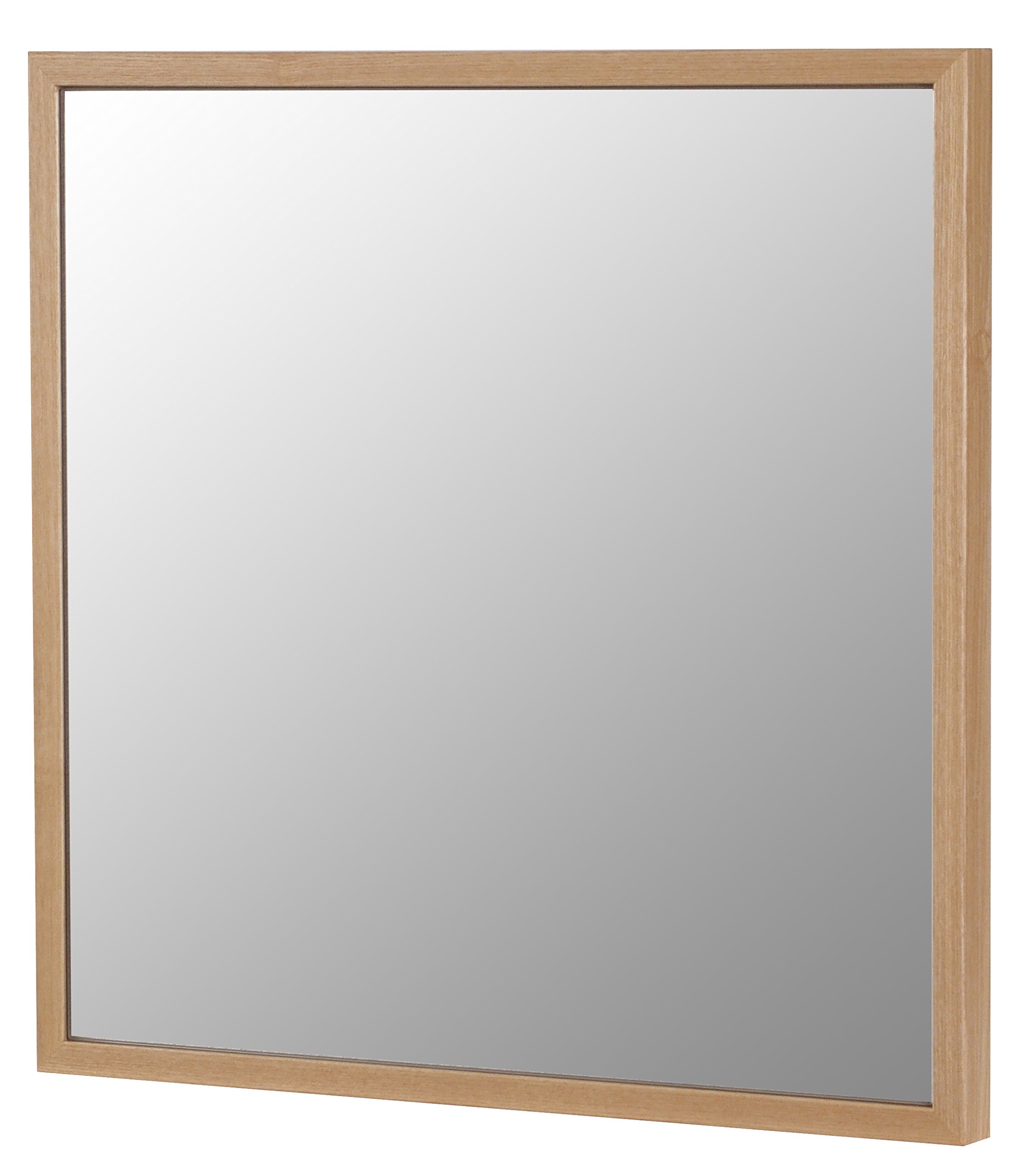 塩川光明堂 Shiokawa Komeido 0036 Wall Mirror, Made in Japan, Fill, Square, W 17.7 x D 1.2 x H 17.7 inches (450 x 30 x 450 mm), Mirror Size: W 16.9 x H 16.9 inches (430 x 430 mm), NA