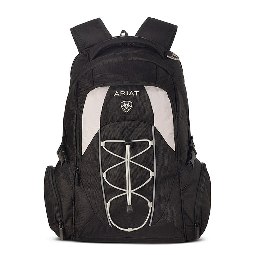ARIAT Western Backpack Aztec Zipper Adjustable Gray White A460002297