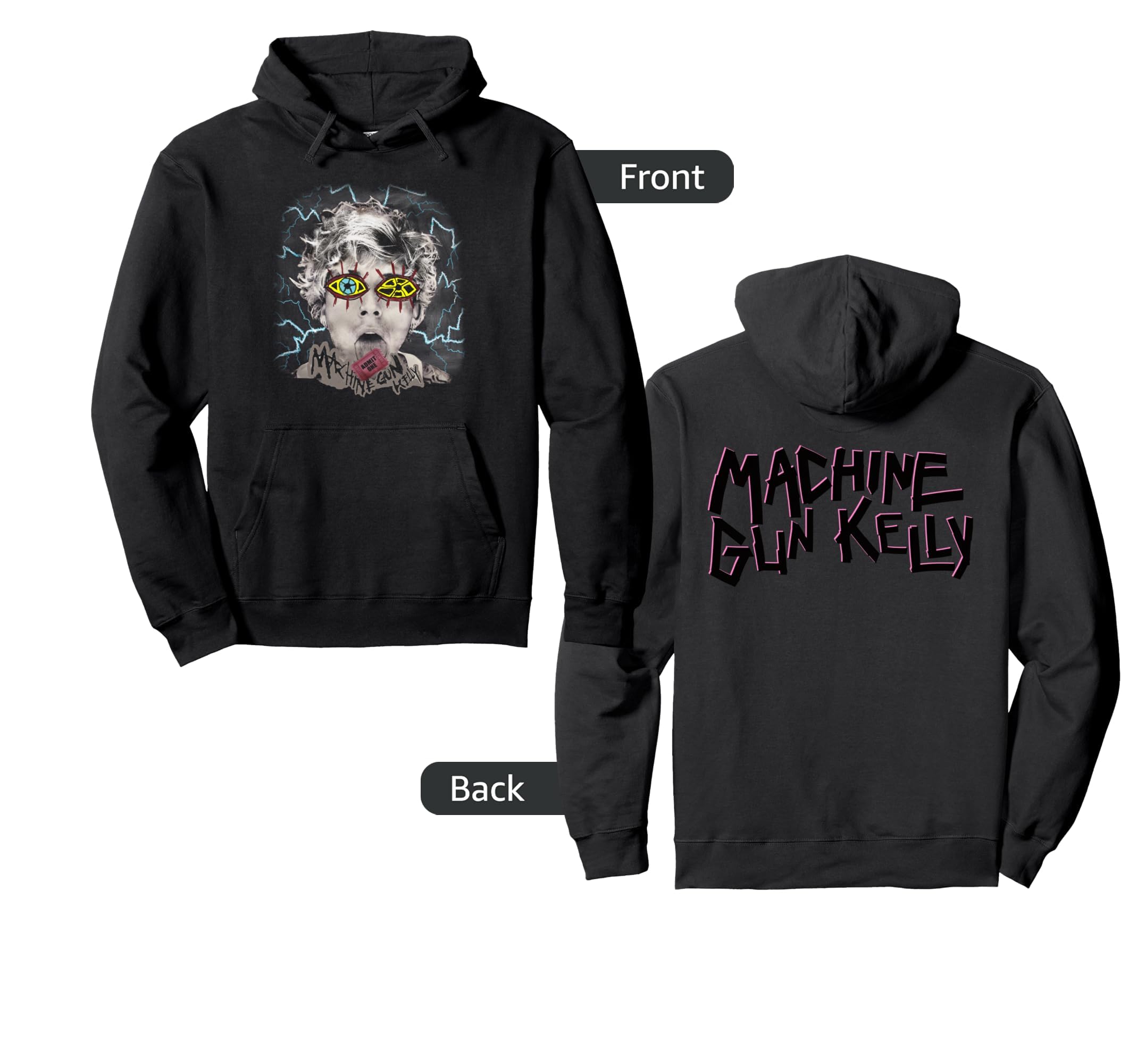 Official Machine Gun Kelly Living Dreams Pullover Hoodie