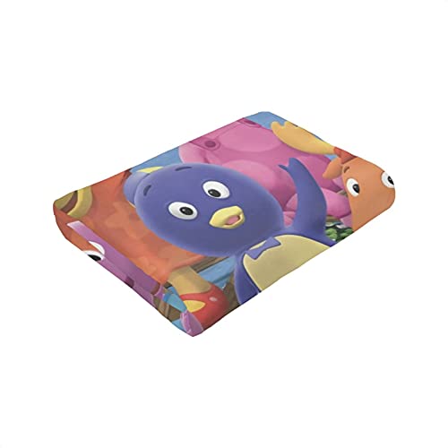 Qualet The Backyardi-Gans Ultra-Soft Micro Fleece Blanket Home Decor Throw Lightweight for Couch Bed Sofa 50"X40"