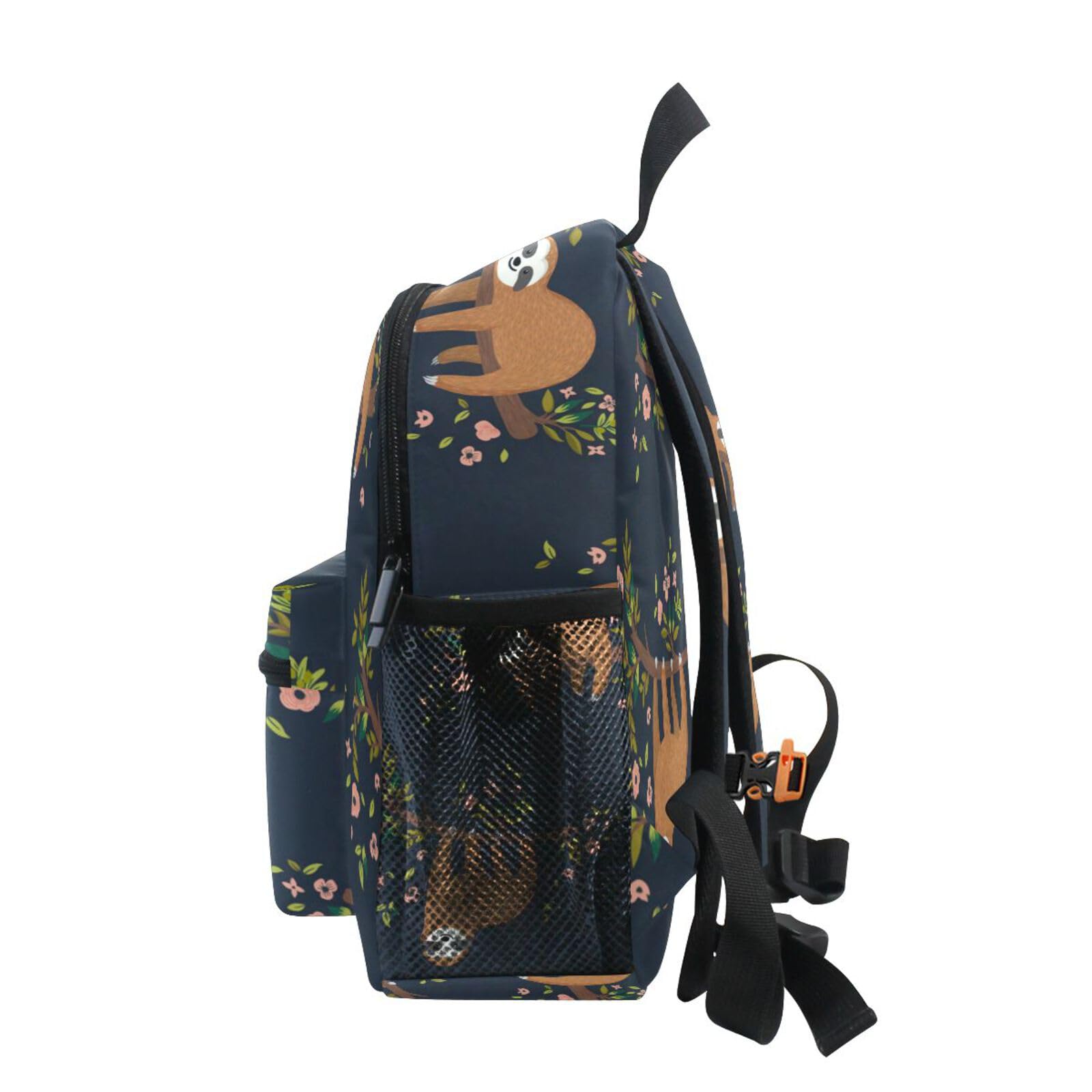 OREZI Cute Sloth On Branch Kids Backpack,Toddler Schoolbag Preschool Bag Travel Bacpack for Little Boy Girl