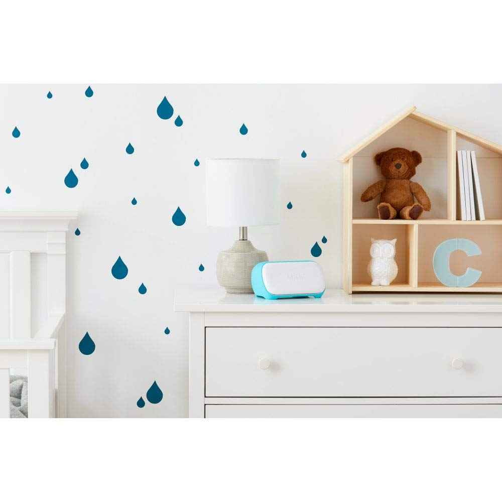 Cricut Joy Smart Vinyl Removable for Cricut Joy Cutting Machine, No-Residue Vinyl for Indoor DIY Crafts, Wall Decals, Stickers, In-House Decor & More (5.5 in x 48 in), Black