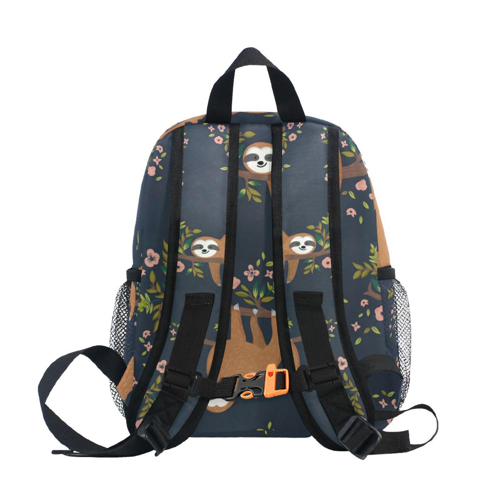 OREZI Cute Sloth On Branch Kids Backpack,Toddler Schoolbag Preschool Bag Travel Bacpack for Little Boy Girl