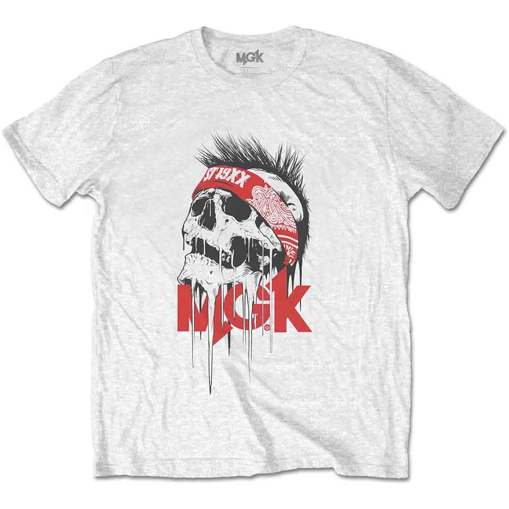 Machine Gun Kelly T Shirt Invincible Logo Official Mens White Size XL