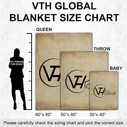 VTH GLOBAL Personalized Custom Name EMS EMT Paramedic Thin White Line Star of Life Fleece Sherpa Blanket Bed Throw Size Tapestry Wall Hanging