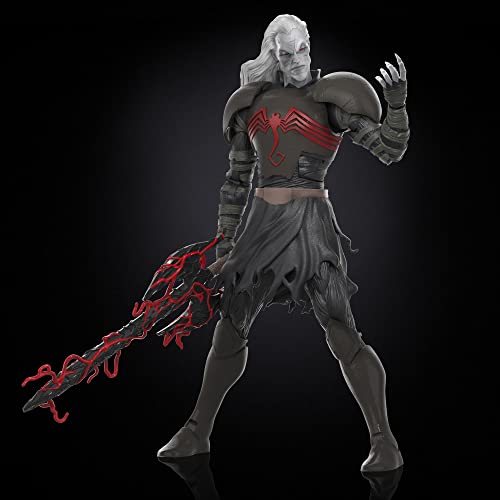 Spider-Man Marvel Legends Series 60th Anniversary , Knull and Venom 2-Pack King in Black 6-inch Action Figures, 5 Accessories