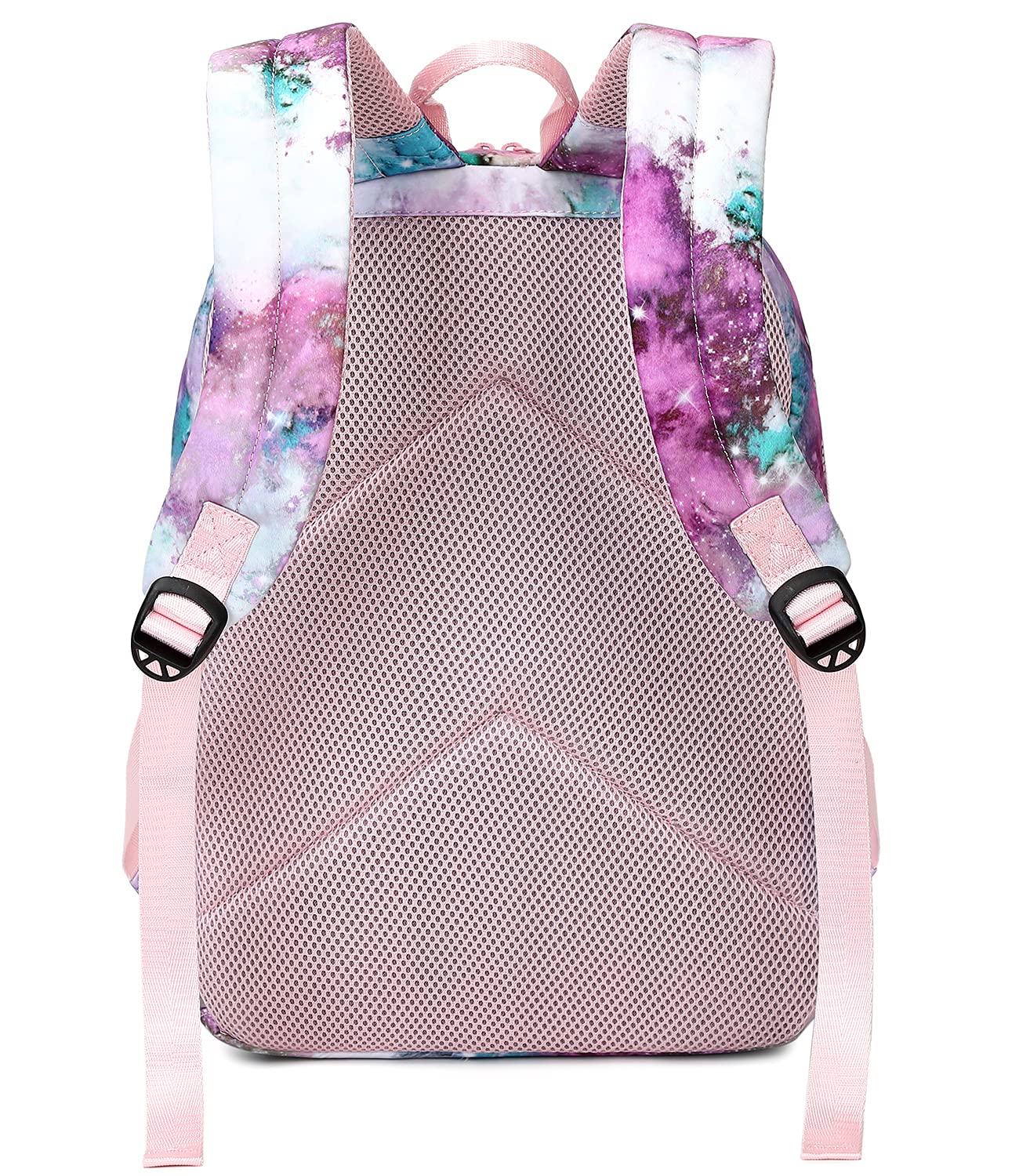 Abshoo Lightweight Galaxy School Backpacks for Teen Girls Backpack with Lunch Bag (B Galaxy)