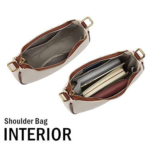 Scarleton Purses for Women, Crossbody Bags for Women, Lightweight with 2 Straps Shoulder Bag for Casual & Party, H208841 Off White