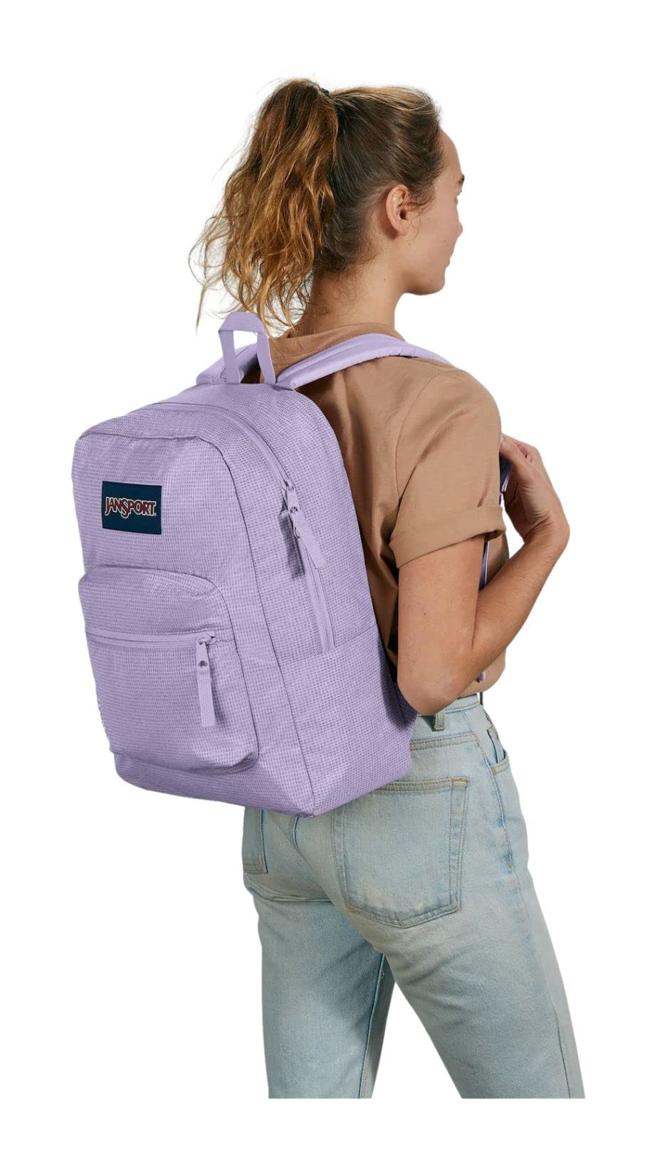 JanSport JS0A47LX91C Cross Town Remix Double Dobby Pastel Lilac
