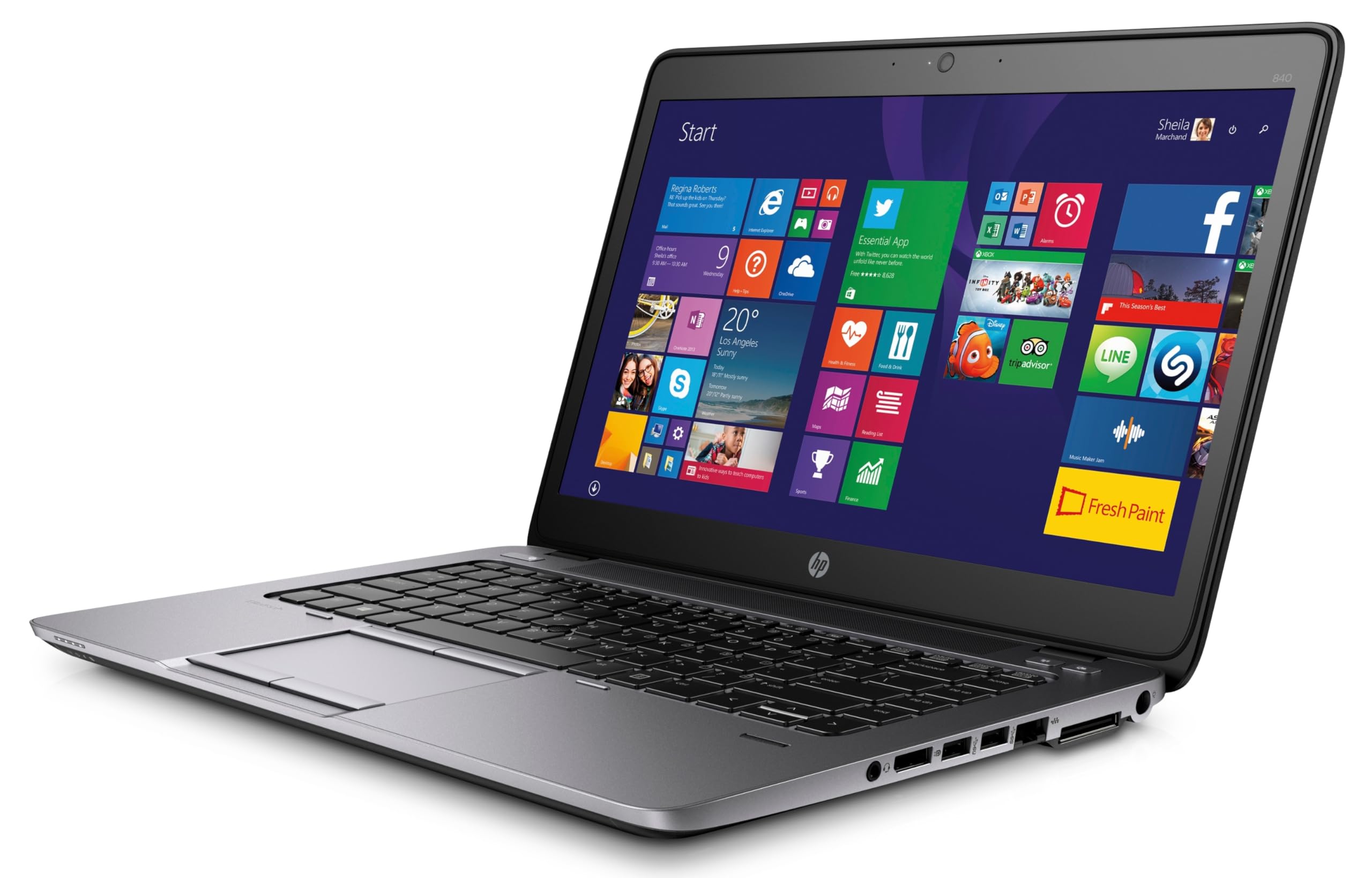 HP EliteBook 840 G1 14" LED Notebook - Intel Core i5 i5-4300U 1.90 GHz J0T83US#ABA
