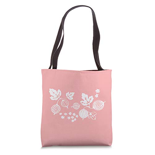 Vintage Pyrex Gooseberry, Pink Pyrex, Vintage Kitchen Tote Bag