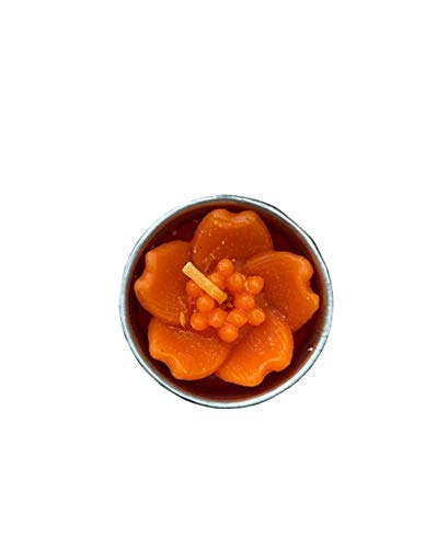 Mix Flower Tealight Candles Scented Tea Lights Aromatherapy Relax Candles for Birthday Party and Wedding Favor Decoration Pack of 10 Pcs.