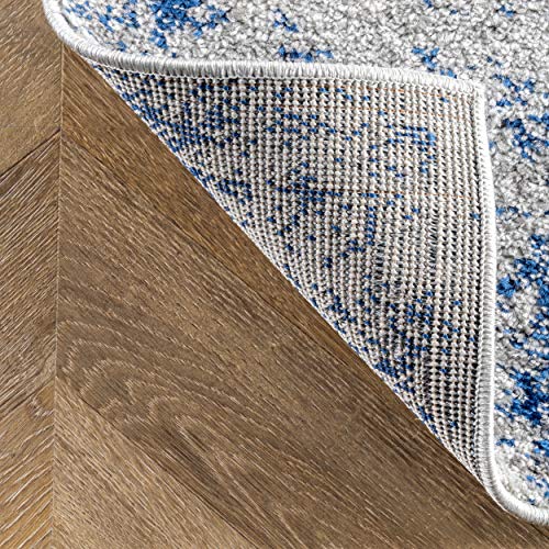 nuLOOM Vintage Willena Runner Rug, 2 ft 6 in x 14 ft, Blue