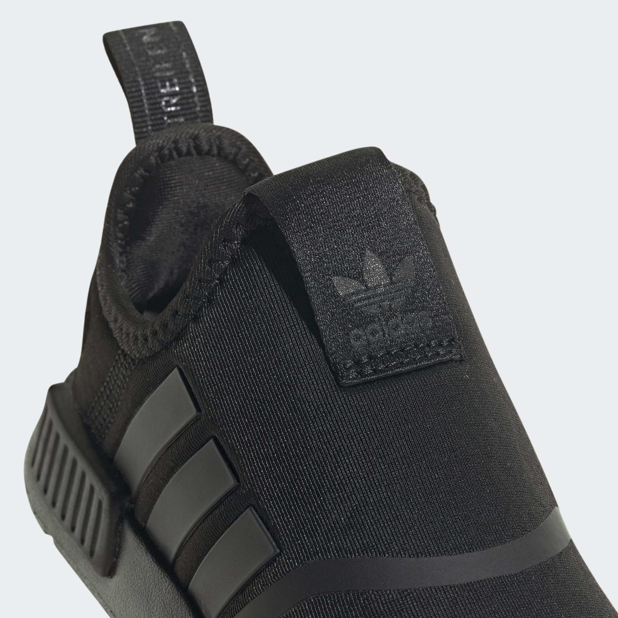 adidas Originals Baby NMD 360 Sneaker, Black/Silver Metallic/White, 6 US Unisex Infant