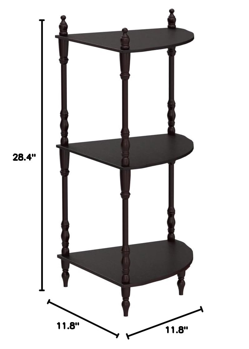 Frenchi Home Furnishing 3-Tier Corner Stand