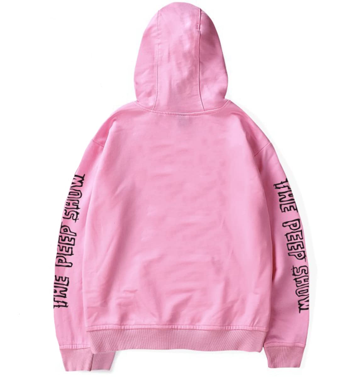LiPeep Love Logo Unisex Fashion Print Hoodie Sweatshirt B-Pink