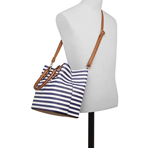 ALDO womens Pentir Tote Bag, Navy Multi, One Size US