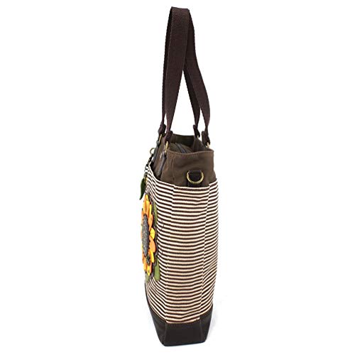 Chala Handbags Sunflower Work Tote Shoulder Bag - Flower Lover