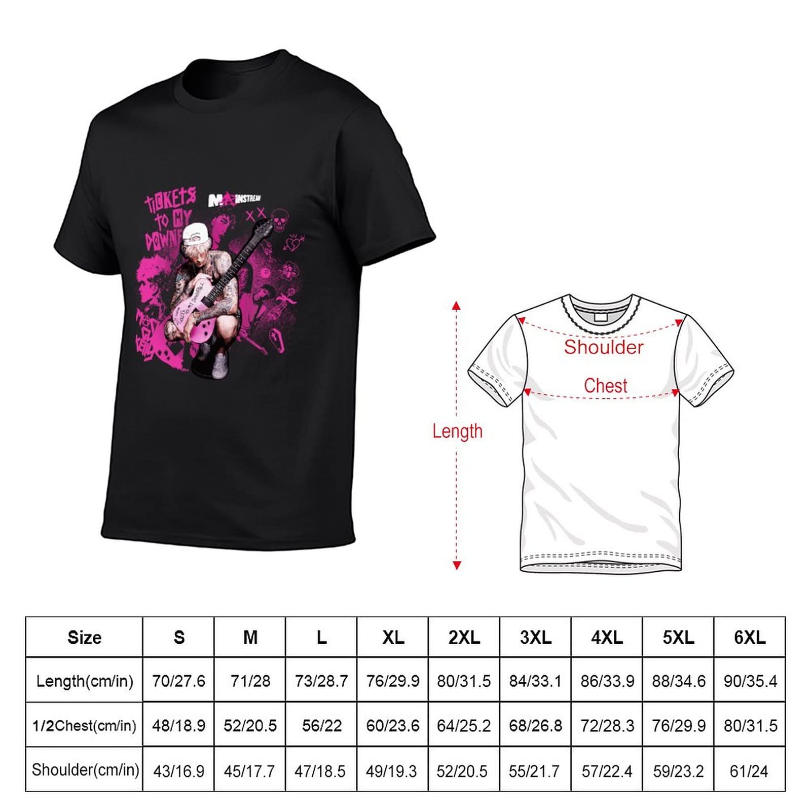 Mens Shirts Graphic Shirt for Men Casual Hip Hop T Shirt Short Sleeve Tees Couples Crewneck Tops L