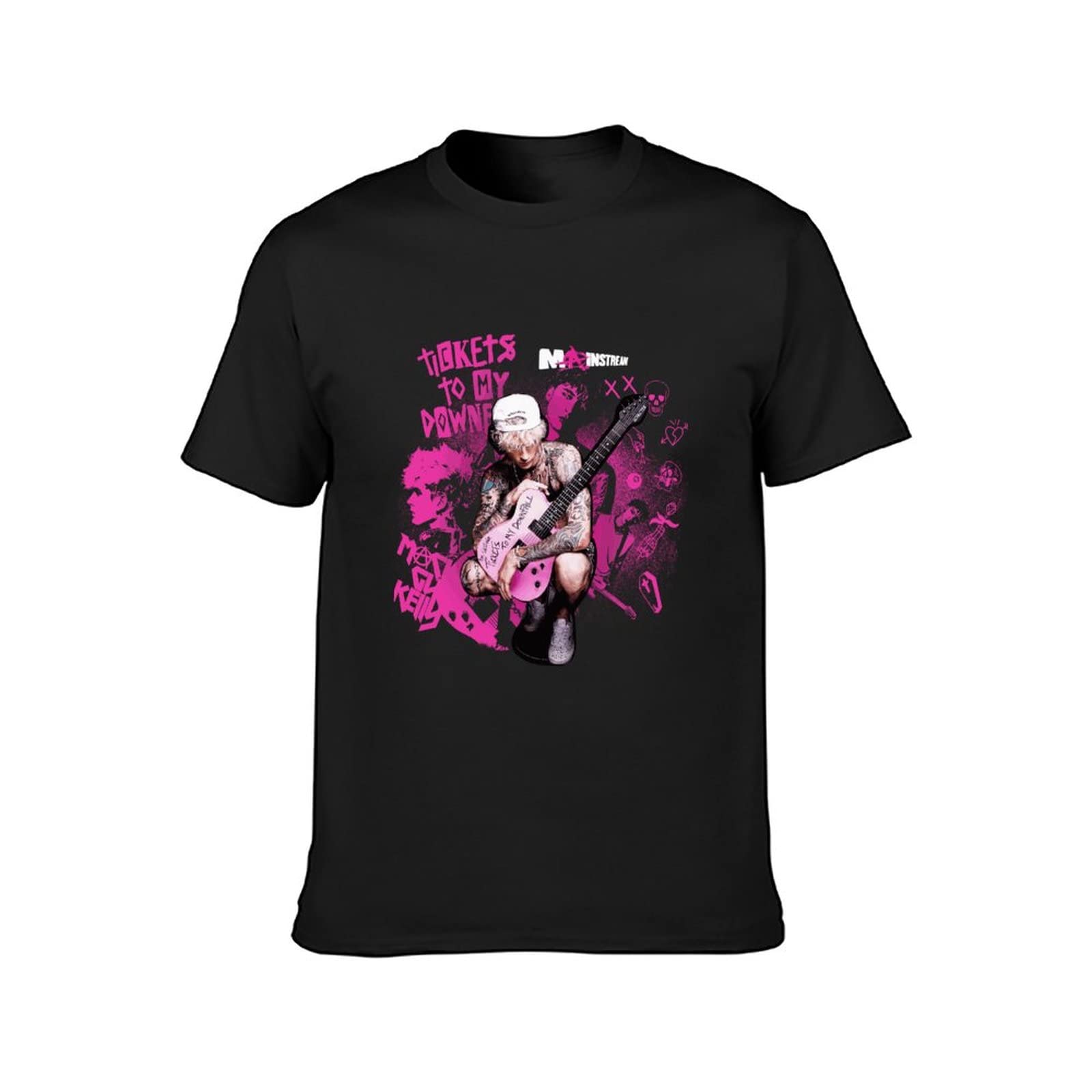 Mens Shirts Graphic Shirt for Men Casual Hip Hop T Shirt Short Sleeve Tees Couples Crewneck Tops L
