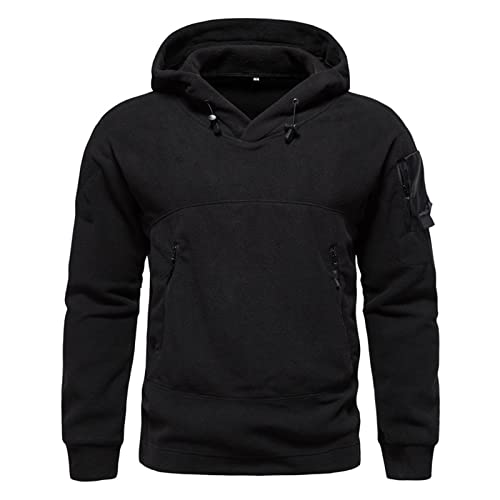 Cute Hoodies, Hip Hop Y2K Hoodie Pullover Sweatshirt For Men Fleece Pockets Pullover Sweatshirts Mens Fall Clothing Hoodies Graphic Pink Devil Hoodie Mgk Trendy Hoodie (3XL, Black)