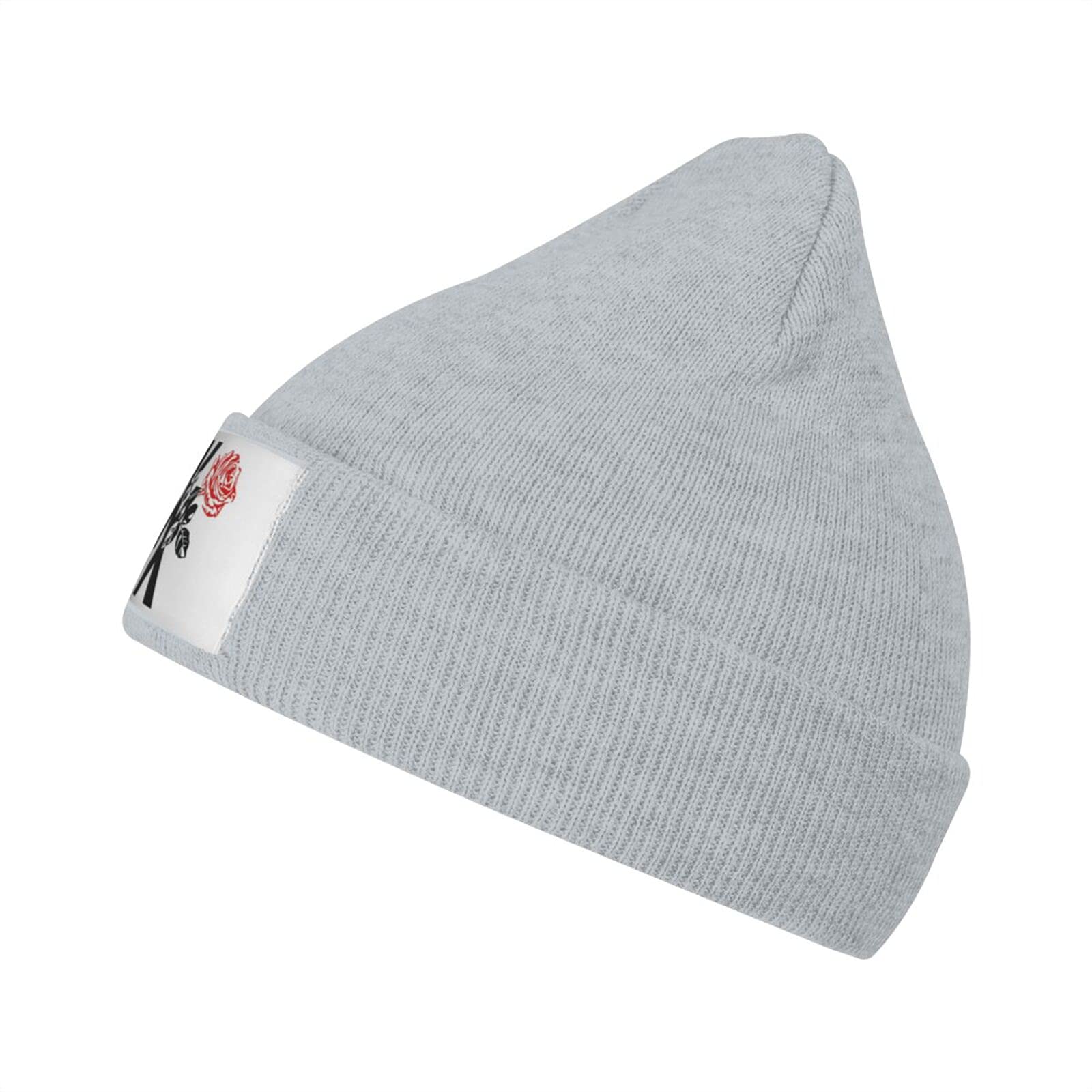 Knit Hat Beanie Cap Casual Skull Caps Hip-Hop Hats Multifunctional Headwear Unisex Gray