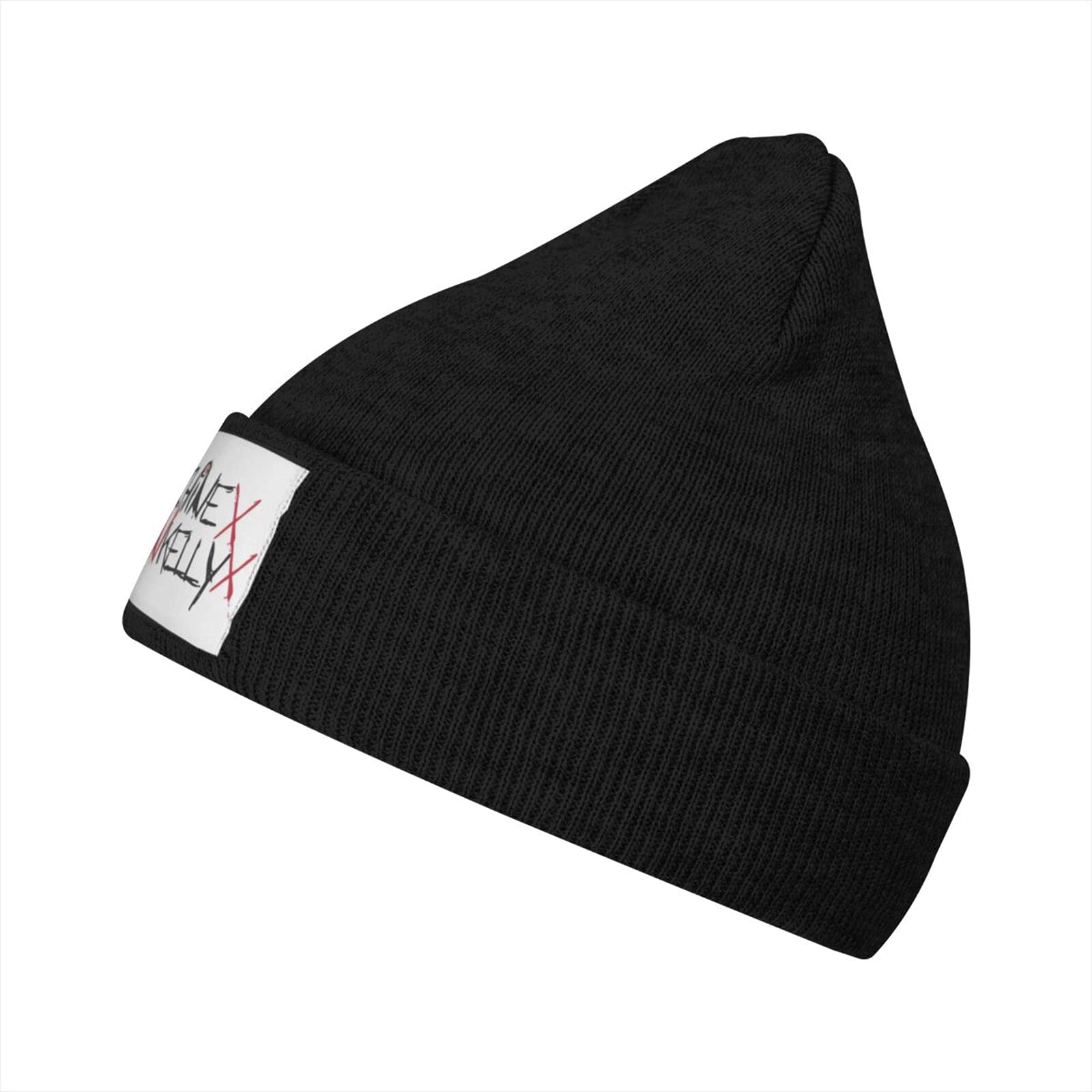 Knit Hat Cap Beanie Men Women Unisex Plain Warm Soft Skull Cap Black
