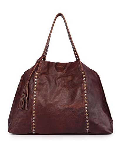 OLD TREND Genuine Leather Birch Tote Bag (Brown)