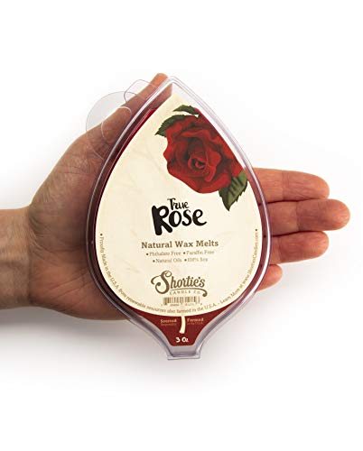 Shortie's Candle Company Natural Floral Soy Wax Melts Variety Pack - 3 Highly Scented 3 Oz. Bars - Gardenia, True Rose, Honeysuckle Jasmine - Soy & Essential Oils, Phthalate & Paraffin Free, Vegan