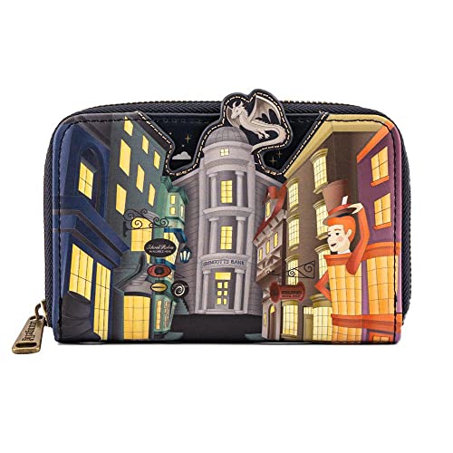 Loungefly Harry Potter Diagon Alley Faux Leather Wallet